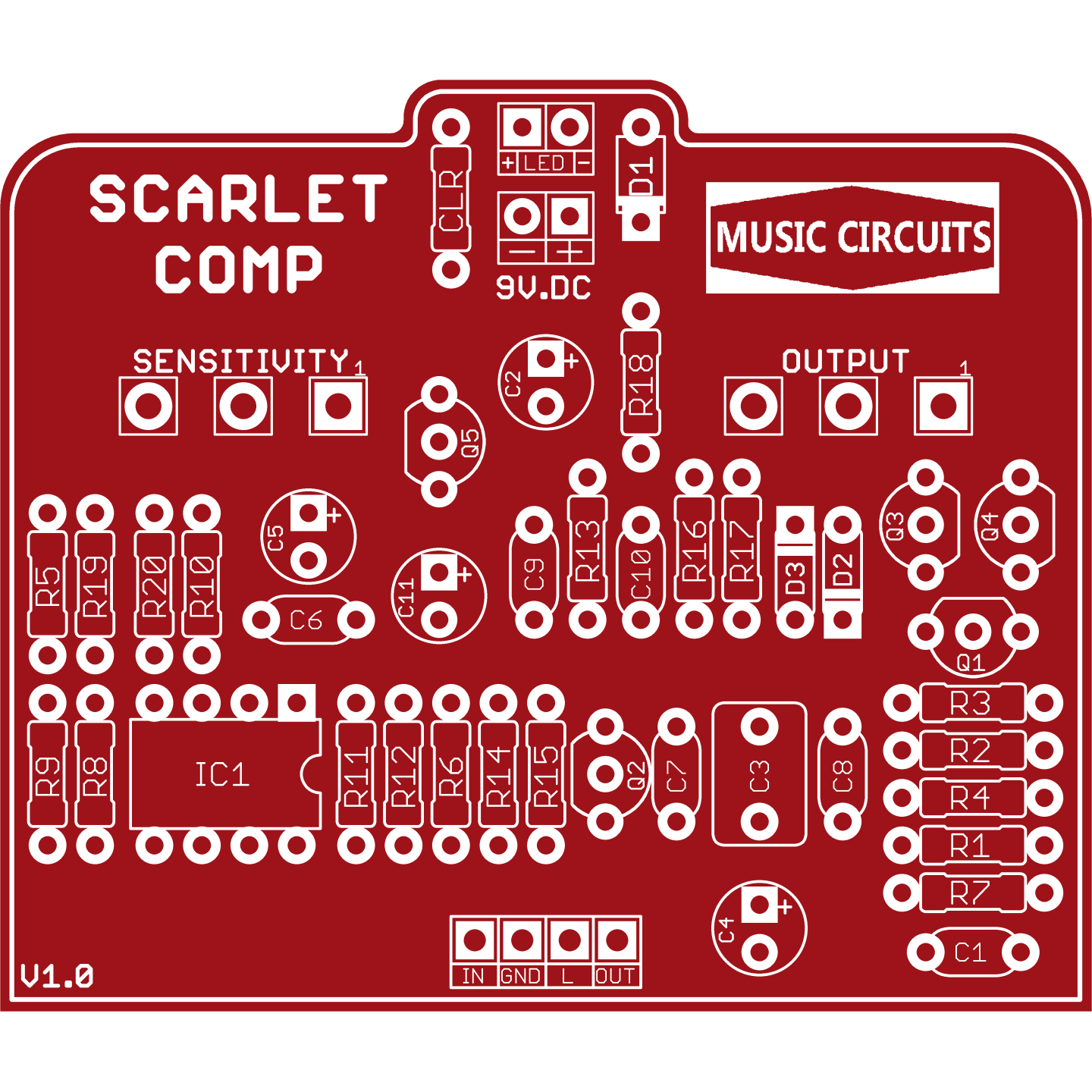Scarlet Compressor - Based on the MXR® DYNA COMP